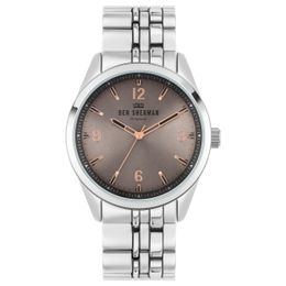 Ben Sherman Herrenuhr Quartz Grau