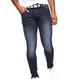 CrossHatch - "Barbeck" Jeans f&uuml;r Herren (Dunkelblau)
