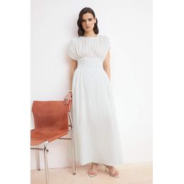 &Auml;rmelloses, flaches Midi-Kleid f&uuml;r Damen