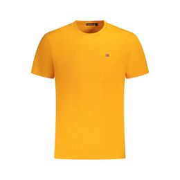 Napapijri Arancione Baumwolle Herren T-Shirt