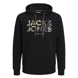 Jack & Jones Jack And Jones - "James" Kapuzenpullover f&uuml;r Herren (Schwarz)