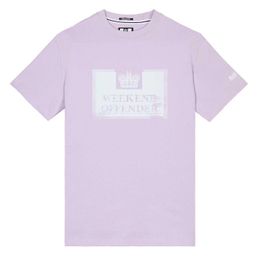 Weekend Offender - "Bonpensiero" T-Shirt f&uuml;r Herren (Violett)