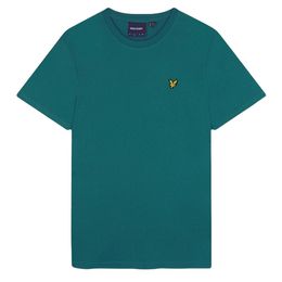 Lyle & Scott Lyle & Scott - T-Shirt Rundhalsausschnitt Unifarben f&uuml;r Herren (Gr&uuml;n)