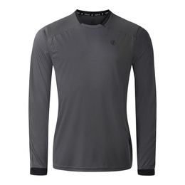 Dare 2b - "Trackstand Ace" T-Shirt f&uuml;r Herren, Lang&auml;rmlig (Magnet (Farbe))