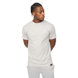 CrossHatch - "Preece" T-Shirt f&uuml;r Herren (Grau meliert)