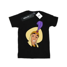 Disney - "Aladdin Prince Ali Face" T-Shirt f&uuml;r Herren (Schwarz)