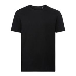 Russel Athletic Russell Herren Authentic Pure Organic T-Shirt (Schwarz)