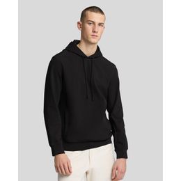 Lyle & Scott Lyle & Scott Softshell Hybrid Pullover Hoodie - Schwarz
