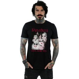 Disney - "Bad Girls Have More Fun" T-Shirt f&uuml;r Herren (Schwarz)