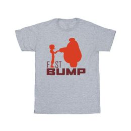 Disney - "Big Hero 6" T-Shirt f&uuml;r Herren (Grau)