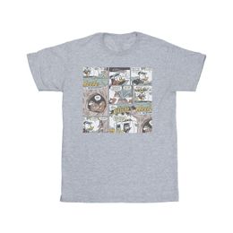 Disney - "Chip 'n Dale" T-Shirt f&uuml;r Herren (Grau)