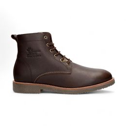 Panama Jack Glasgow Igloo C1 klassische Stiefeletten aus braunem Leder f&uuml;r Herren