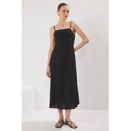 Gerades, locker fallendes Maxikleid f&uuml;r Damen, l&auml;ssig/leger f&uuml;r den Alltag