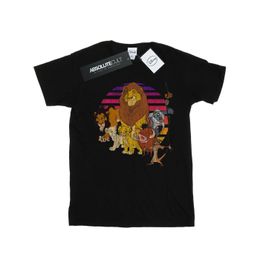 Disney Herren Der K&ouml;nig der L&ouml;wen Stolz Familie T-Shirt (schwarz)