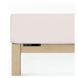Bettlaken Schlafgut "Frottex Spannbettlaken", beige (sand light), L:200cm, Frottee, Obermaterial: 75% Baumwolle, 25% Polyester, Bettlaken, Bettlaken, MADE IN GREEN by OEKO-TEX