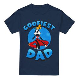 Disney - "Goofiest Dad" T-Shirt f&uuml;r Herren (Marineblau)