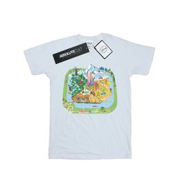 Disney - "Zootropolis City" T-Shirt f&uuml;r Herren (Wei&szlig;)