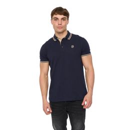 CrossHatch - "Mackerby" Poloshirt f&uuml;r Herren (Marine)