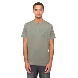 Duck and Cover - "Deltamans" T-Shirt f&uuml;r Herren (Dunkel-Olive)