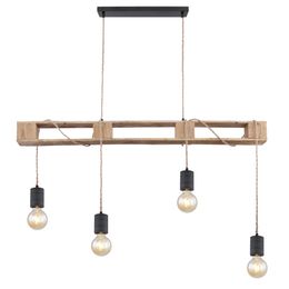 Globo LIGHTING H&auml;ngeleuchte "JOELLE", schwarz, 1 Stk., Leuchten, H&auml;ngelampe/Pendelleuchte/Esszimmer/Wohnzimmer/Esstisch, H&auml;ngeleuchte