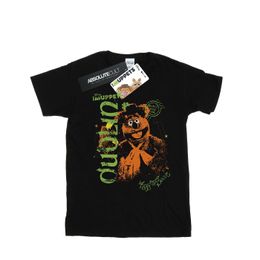 Disney - "The Muppets Fozzie Bear In Dublin" T-Shirt f&uuml;r Herren (Schwarz)