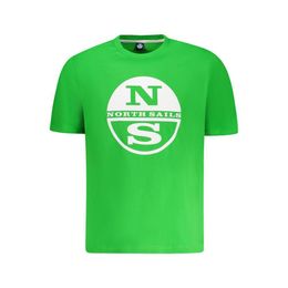 North Sails Verde Baumwoll Herren T-Shirt