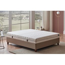 Komfortschaummatratze Yatas Bedding "Royal Comfort 7, Matratze 90x200, 140x 200 cm & weitere Gr&ouml;&szlig;en", wei&szlig;, B:80cm H:22cm L:200cm, Bezug: 100% Polyester. Steppf&uuml;llung: 100% Polyester, Matratzen, Komfortschaummatratze, 7-Zonen, H2 / H3, wendbar, ergonomisch, atmungsaktiv