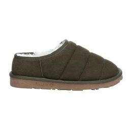 EVER AU Frauen Jaeger Low Ankle Slippers - Armee Gr&uuml;n