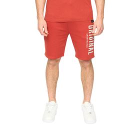 CrossHatch - "Kensby" Shorts f&uuml;r Herren (Rot)