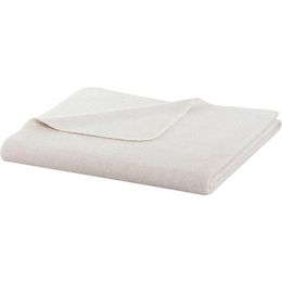 Wohndecke Biederlack "Pearl", grau, B:150cm L:200cm, Baumwolle, Wohndecken, Wohndecke, aus reiner Baumwolle