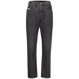 Diesel D-Viker Jeans in normaler Passform in Schwarz