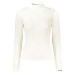Pepe Jeans wei&szlig;er Baumwollpullover f&uuml;r Frauen
