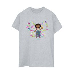 Disney - "Encanto Mirabel Butterfly" T-Shirt f&uuml;r Damen (Grau)