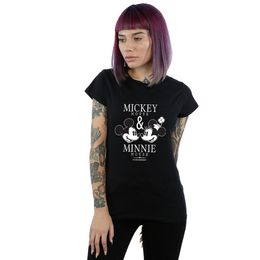 Disney - "Mousecrush Mondays" T-Shirt f&uuml;r Damen (Schwarz)