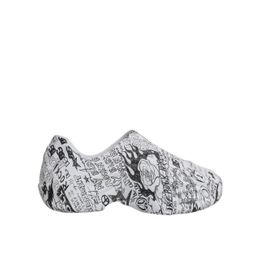 Dolce & Gabbana Dolce & Gabbana Wei&szlig;e Schwarze Graffiti Daymaster Sneakers Schuhe