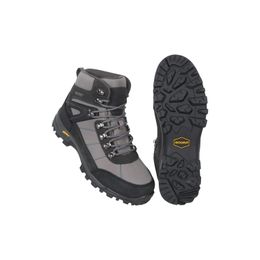 Mountain Warehouse Mens Storm Extreme Wildleder wasserdichte Wanderschuhe (dunkelgrau)