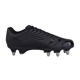 Canterbury - Herren Rugby-Stiefel f&uuml;r weichen Boden "Stampede Team", 2025 (Schwarz/Silber)