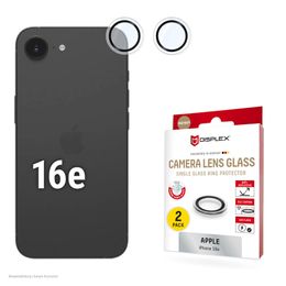 Displex Kameraschutzglas "Camera Lens Glass Single Glass Ring Protector", transparent, B:9cm H:1,2cm T:13,5mm, Displayfolien, Objektivschutz, Kameraschutz, kratz- & sto&szlig;fest