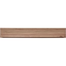 Wandboard Wohnconcept "Donna Wandboard, 15x22x24 ( BxHxT)", wildeiche bianco, B:150cm H:22cm T:24cm, Holzwerkstoff, Regale, Wandboard, Massivholzblende, 1 Boden