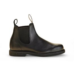 Rossi 607 Booma Chelsea-Stiefel aus schwarzem Leder