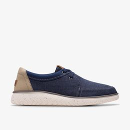 Clarks RelaxLite Schn&uuml;rschuhe Navy Kombi