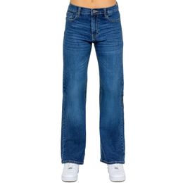 Enzo | Womens Wide Leg Jeans