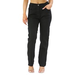 MYT Damen-Jeans mit seitlichem elastischem Bund in Schwarz