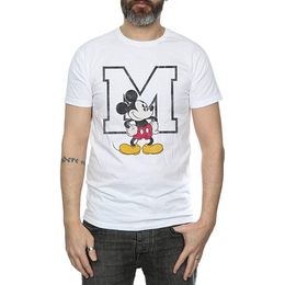 Disney - "Classic M" T-Shirt f&uuml;r Herren (Wei&szlig;)