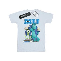 Disney - "Monsters University" T-Shirt f&uuml;r Herren (Wei&szlig;)