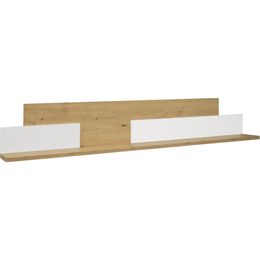 M&auml;usbacher Wandboard M&Auml;USBACHER "Faro", ice wei&szlig; supermatt, asteiche, B:150cm H:25cm T:17cm, Holzwerkstoff, Regale, Wandboard, Faro Wandboard, Breite 150 cm, modernes Wandregal
