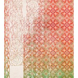 Vliestapete Komar "Art Nouveau", bunt, B:2,5m L:2,8m, Vlies, Tapeten, 250x280 cm (Breite x H&ouml;he)