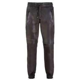 Herren-Jogginghose aus Leder &ndash; Boston
