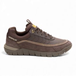 CAT Caterpillar Herren-Wanderschuhe aus braunem Leder - Versage Lo