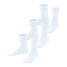 Socken Falke "Family", Herren, Gr. 31-34, wei&szlig;, Baumwollmischung, normal, Socken Socken, mit Baumwolle, atmungsaktiv